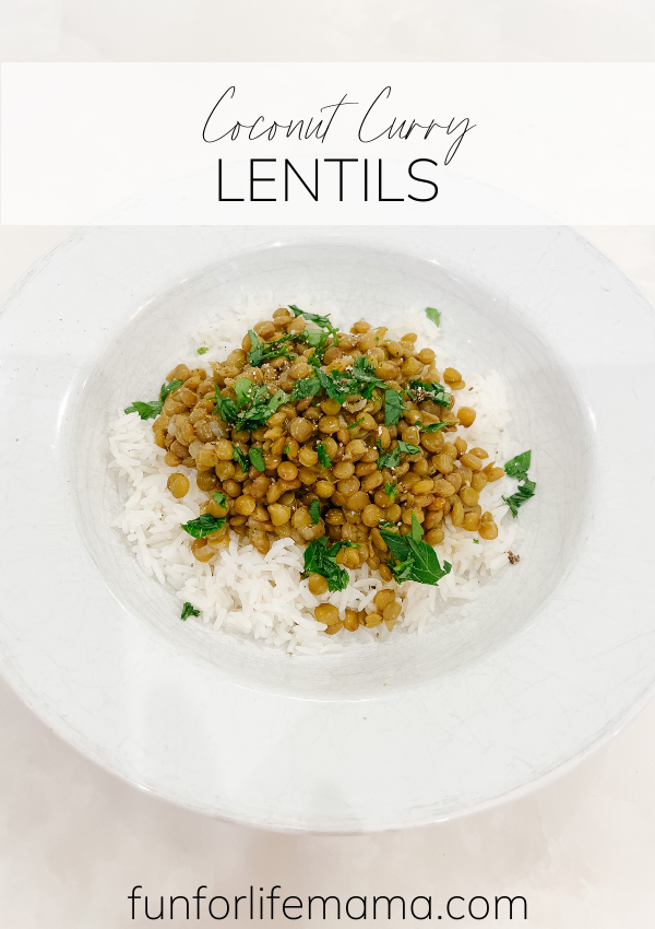 Coconut Curry Lentils